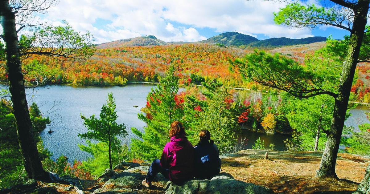 Le Pékan - Parc national du Mont-Orford - Sentiers de randonnée ...
