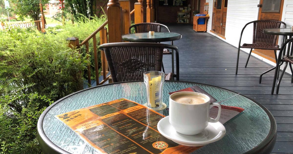 Le Café Du Flâneur in the Small Town of Saint-Camille...My Latest ...