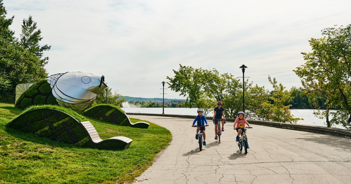 Véloroute des Grandes-Fourches - Boucle de la Magog | Circuit vélo ...
