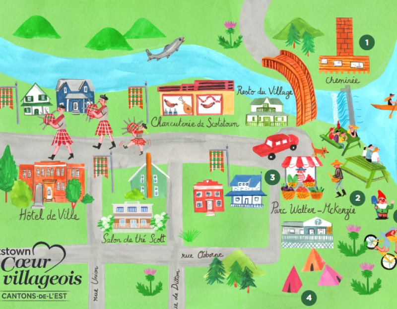 Scotstown | Coeur villageois | Cantons-de-l’Est (Estrie)