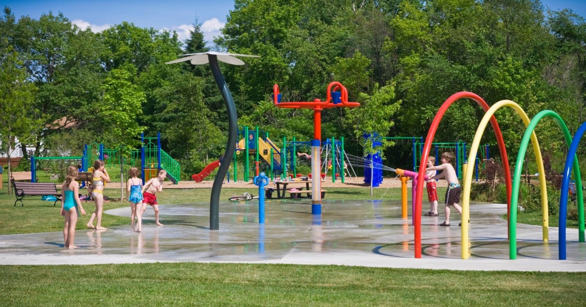 Plage municipale (Lac Waterloo) - Waterloo | Cantons-de-l'Est (Estrie)